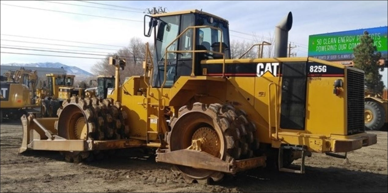 CATALOGO DE PEÇAS CATERPILLAR - 825G - COMPACTADOR DE SOLO - EM PDF ...