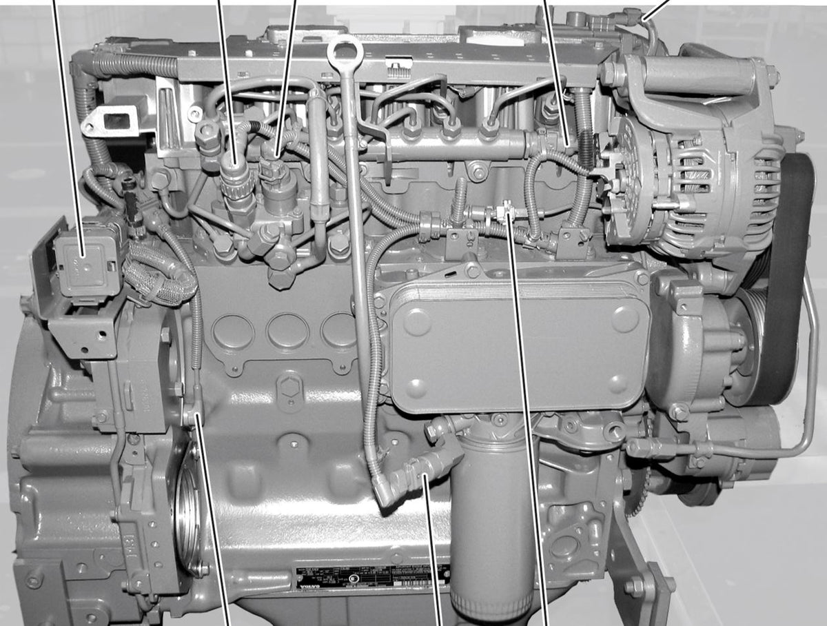 MANUAL DE SERVIÇO DE OFICINA MOTOR - D4E - (MAQUINAS VOLVO) – Catalogo ...