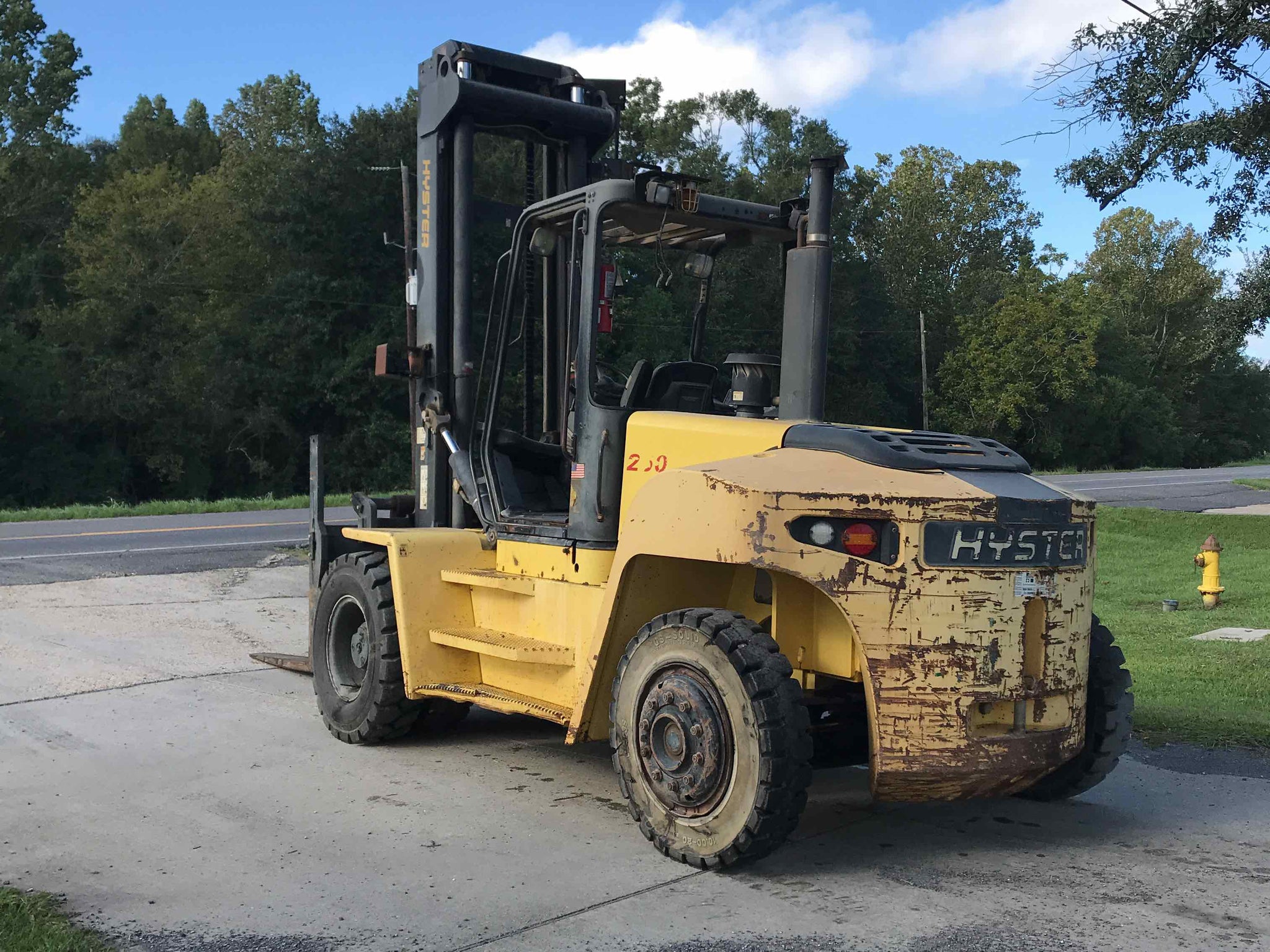 MANUAL DE SERVIÇO HYSTER - H250HD, H280HD - (H007) - EMPILHADEIRA ...