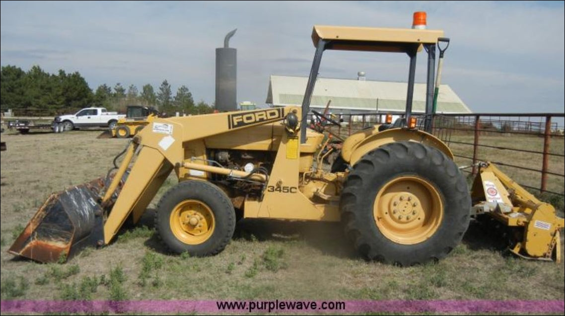 Manual De Serviço NEW HOLLAND - FORD - 345C, 445C, 545 - Trator ...