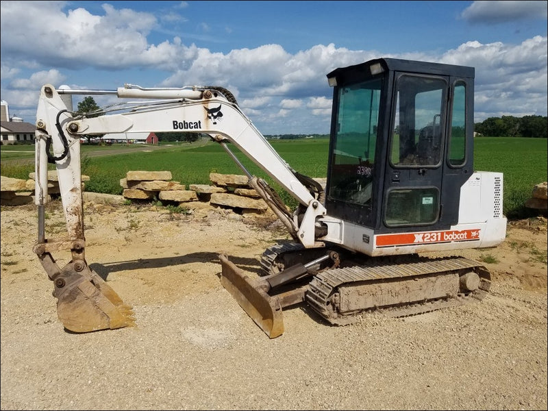 Manual De Serviço BOBCAT - X231 - Escavadora Hidráulica | Distribuidora ...