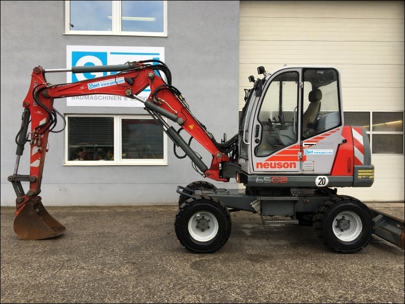 Catalogo De Peças WACKER NEUSON - 6502 WD - Escavadeira - INGLES