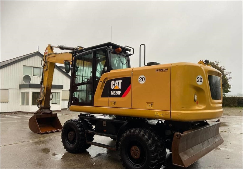 CATALOGO DE PEÇAS CATERPILLAR - M320F - ESCAVADEIRA DE RODAS EM PDF ...