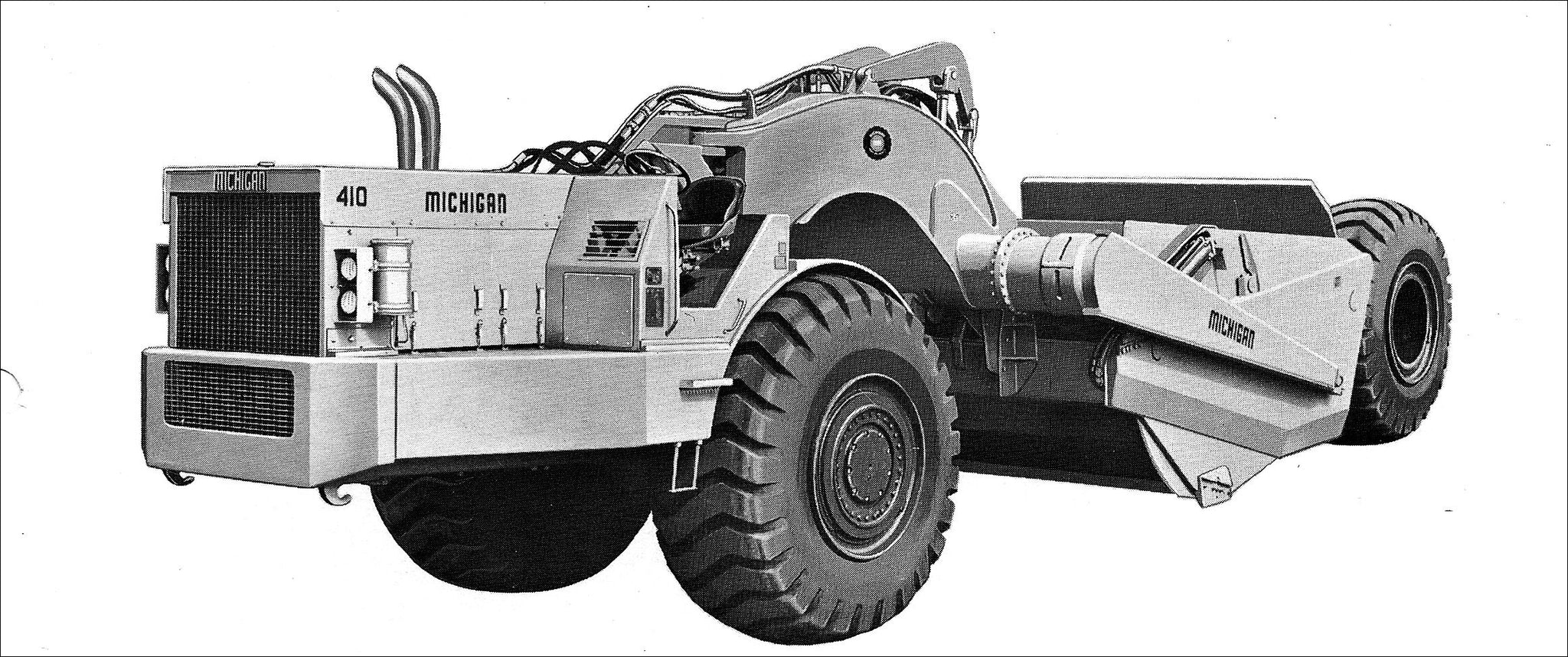 Catalogo De Peças MICHIGAN CLARK - 410 - Tractor Scraper – Catalogo&Servico