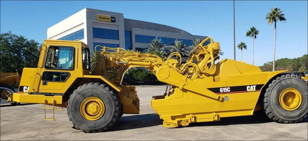CATALOGO DE PEÇAS CATERPILLAR - 615C II - RASPADOR DE RODAS EM PDF