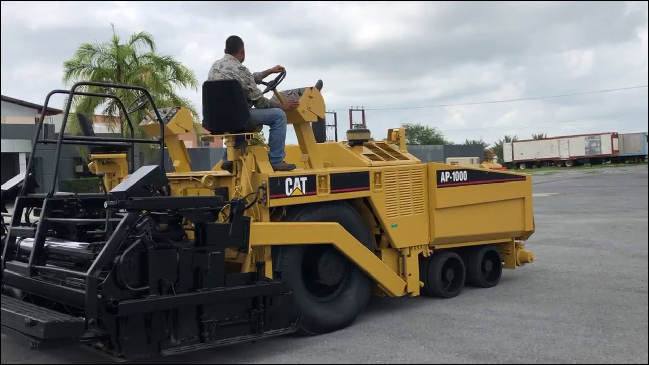 Manual de Serviço CATERPILLAR - AP-1000 - Pavimentadora de Asfalto ...